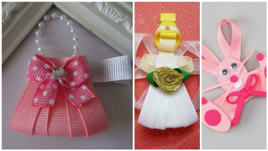 Ideas para Hacer Hermosos Recuerditos y Broches con Listón