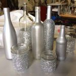 Las Mejores 15 Ideas para Decorar Botellas con Glitter