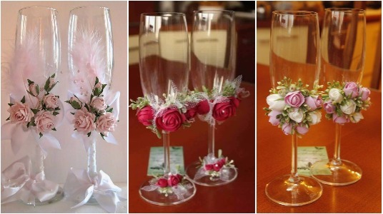 Decorando Copas con Flores (15 Ideas)