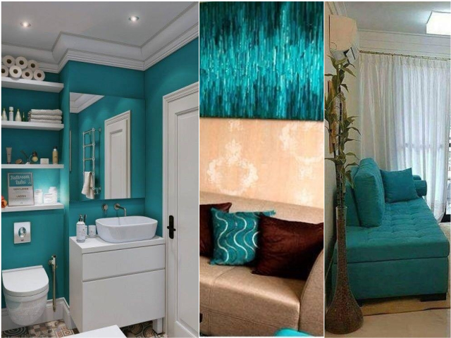 Dale color a tus espacios e ilumina con turquesa